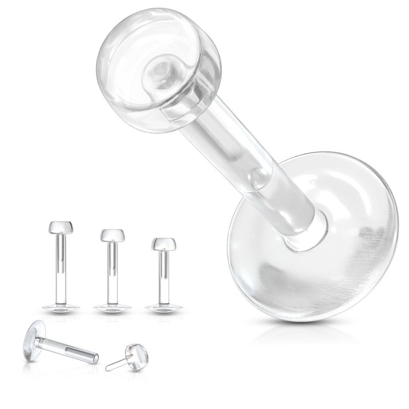 Piercing retainer labret